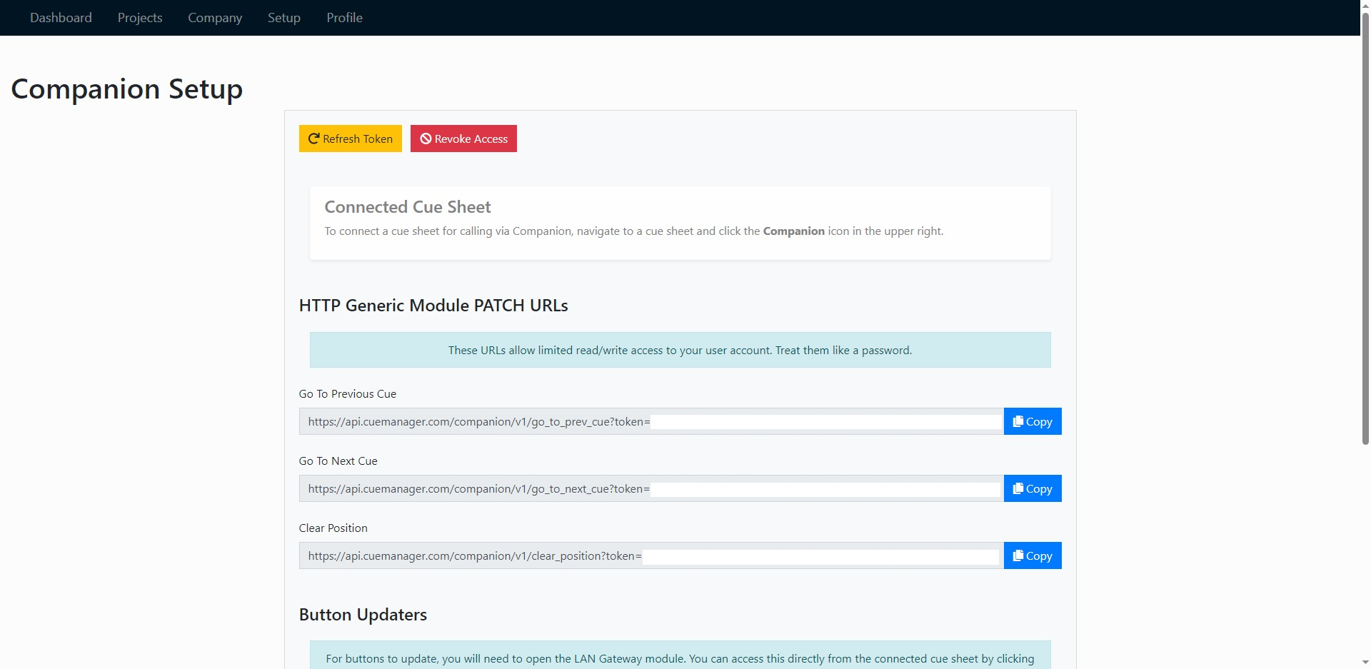 Getting Started – Cue Manager | Documentation